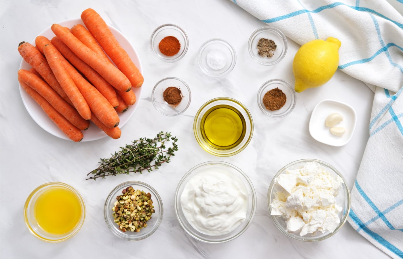 Roasted Carrots with Whipped Feta - Reluctant Entertainer