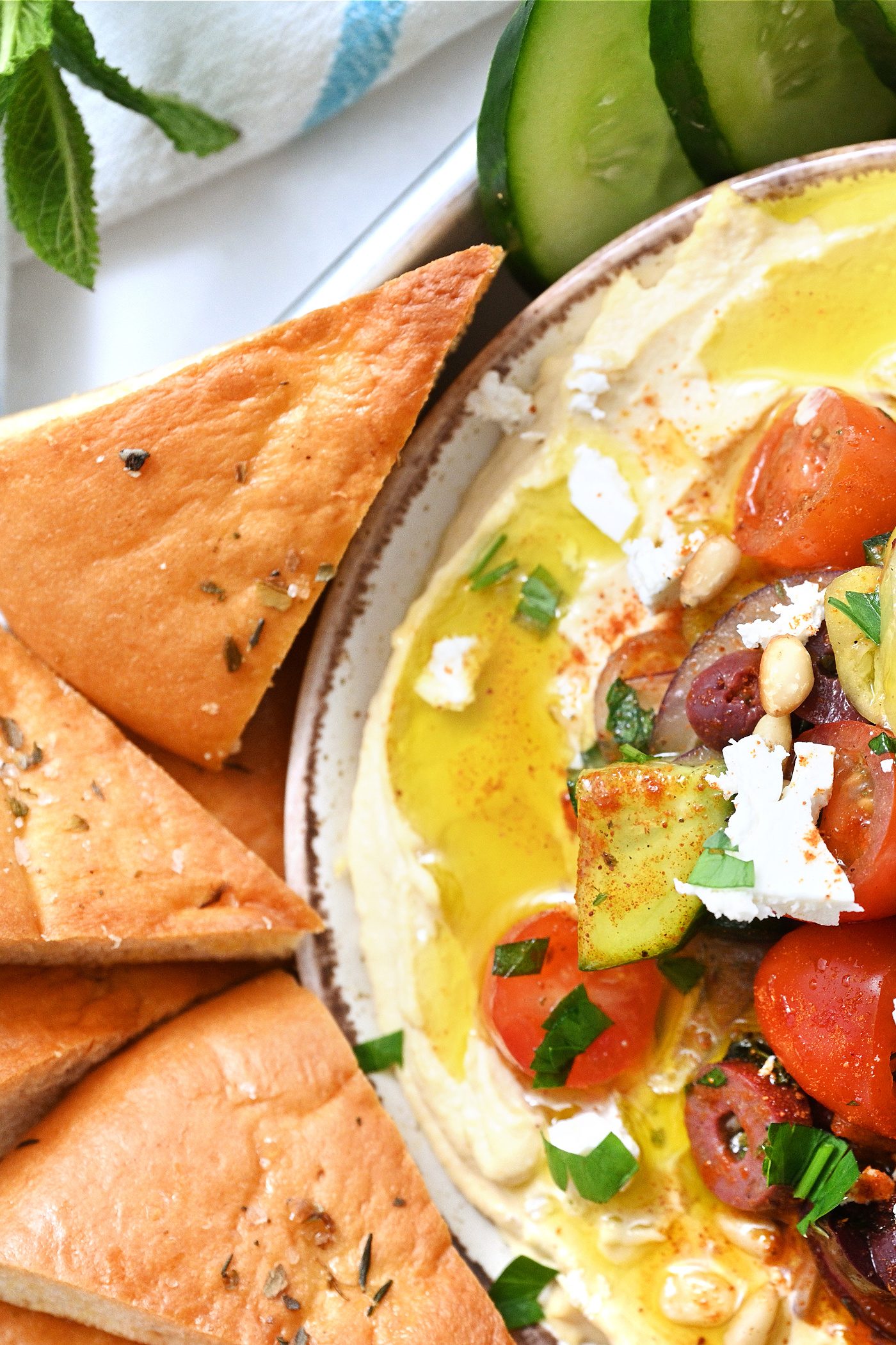 Hummus Plate - Reluctant Entertainer