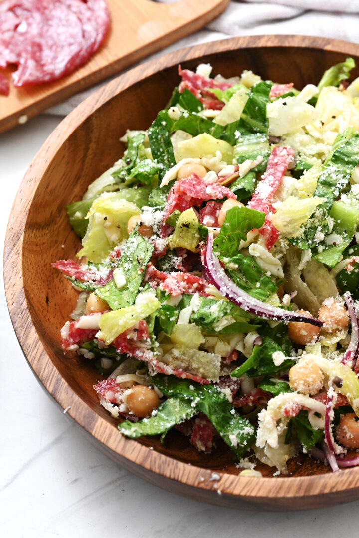 Viral La Scala Chopped Salad Recipe - Reluctant Entertainer