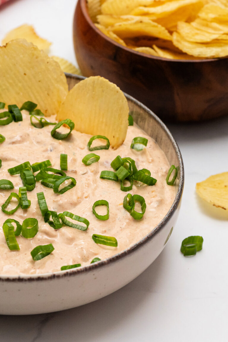 Boat Dip Recipe (Rotel Ranch Dip) - Reluctant Entertainer