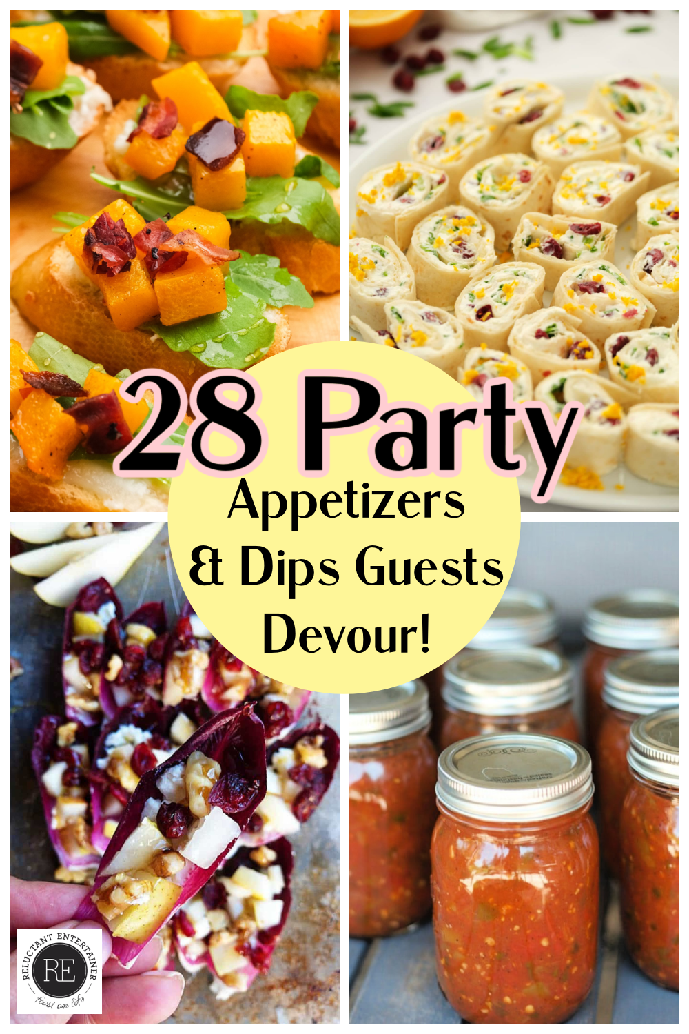 28 Party-Perfect Appetizers and Dips - Reluctant Entertainer