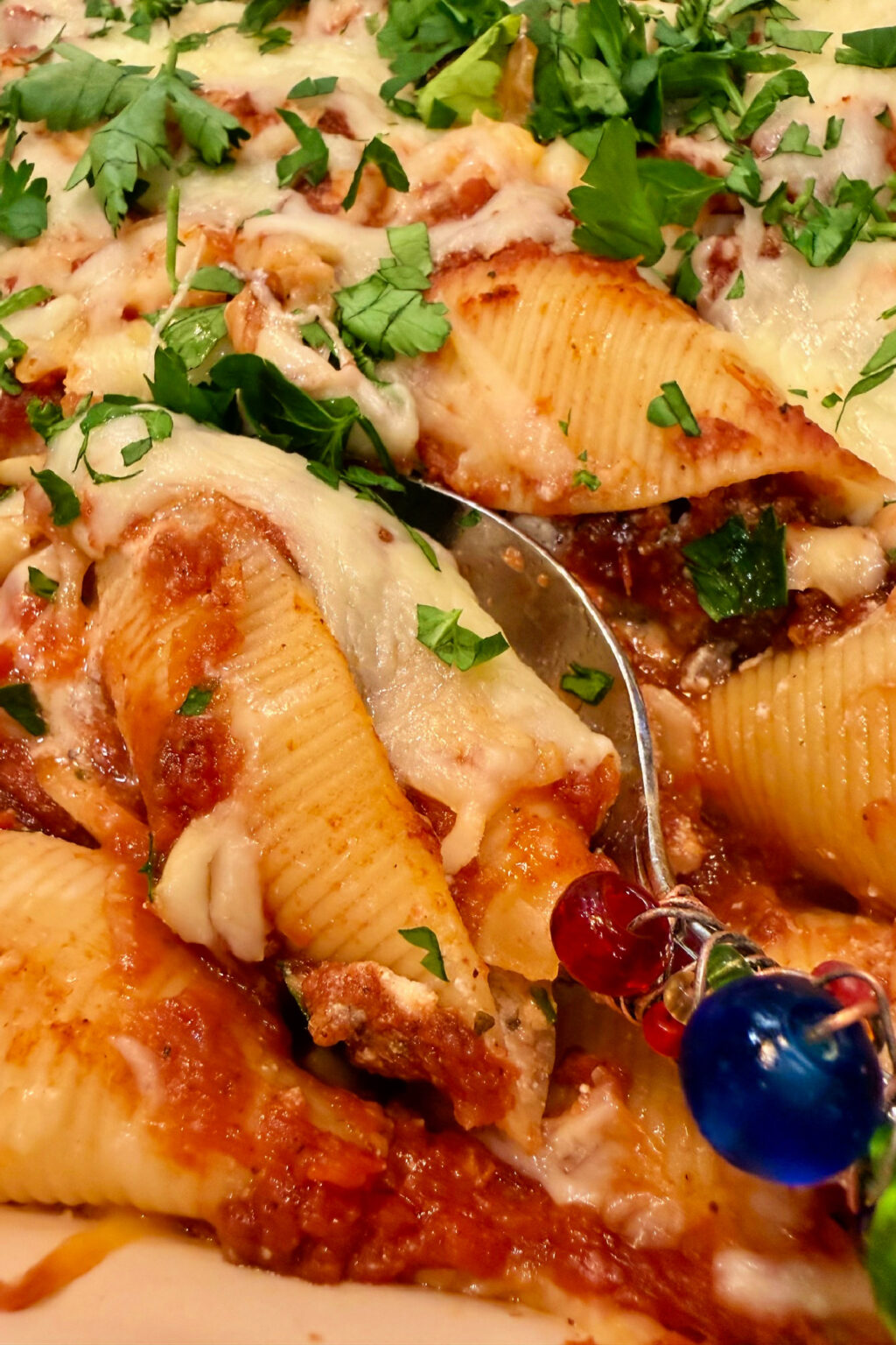 Stuffed Shells with Ricotta and Meat - Reluctant Entertainer