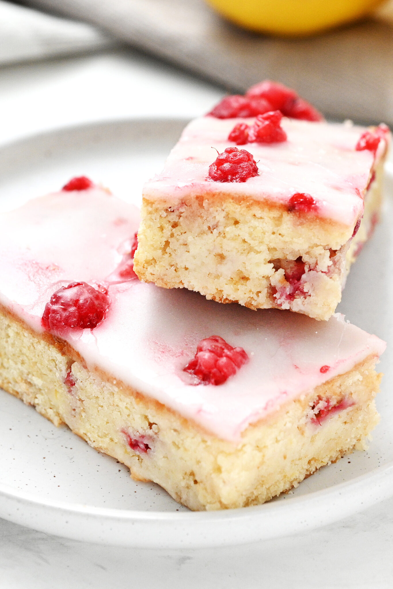 Raspberry Lemon Bars - Reluctant Entertainer