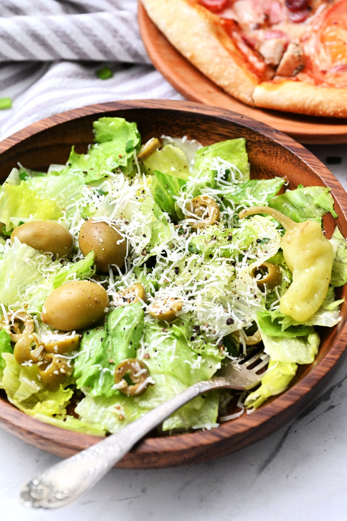 Iceberg Lettuce Salad Recipe - Reluctant Entertainer